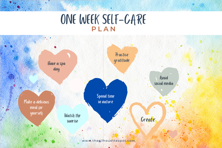 Self Care Plan One Week Challenge – Teresa's Spot for All Things Art