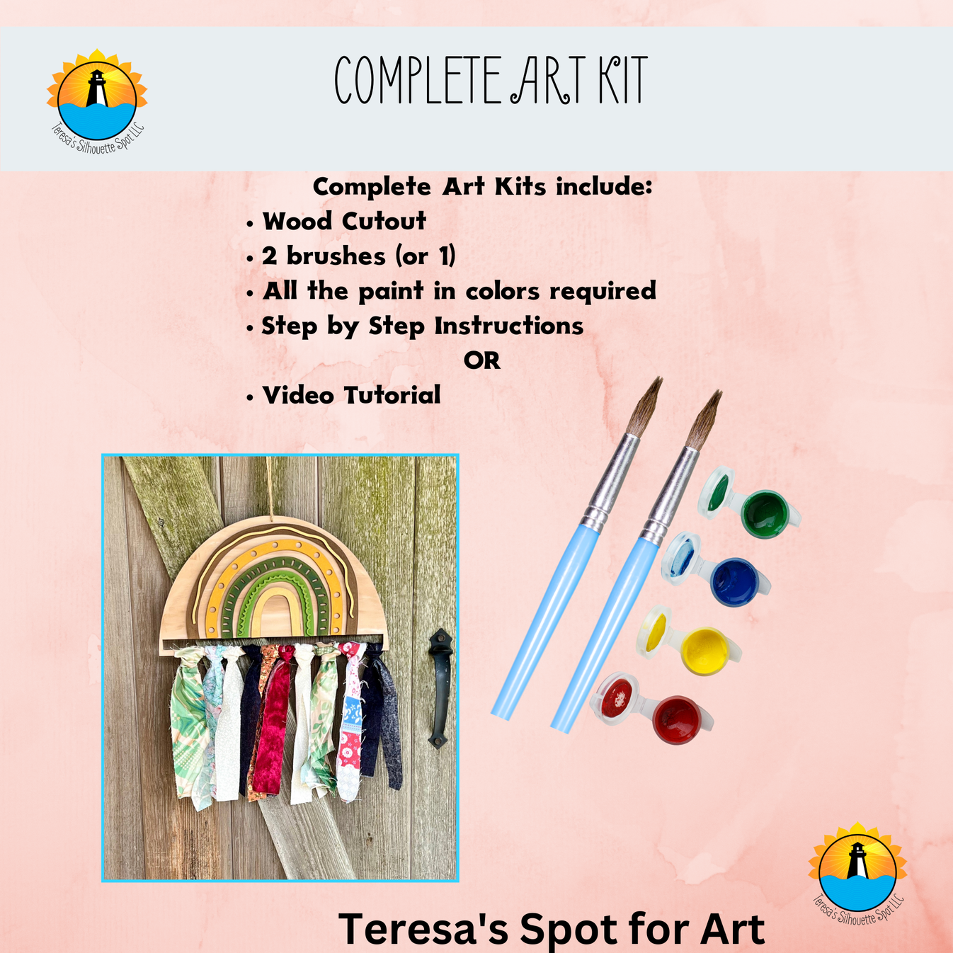 BOHO Rainbow Sign Art Kit - Muted Earth Tones – Teresa's Spot for All ...