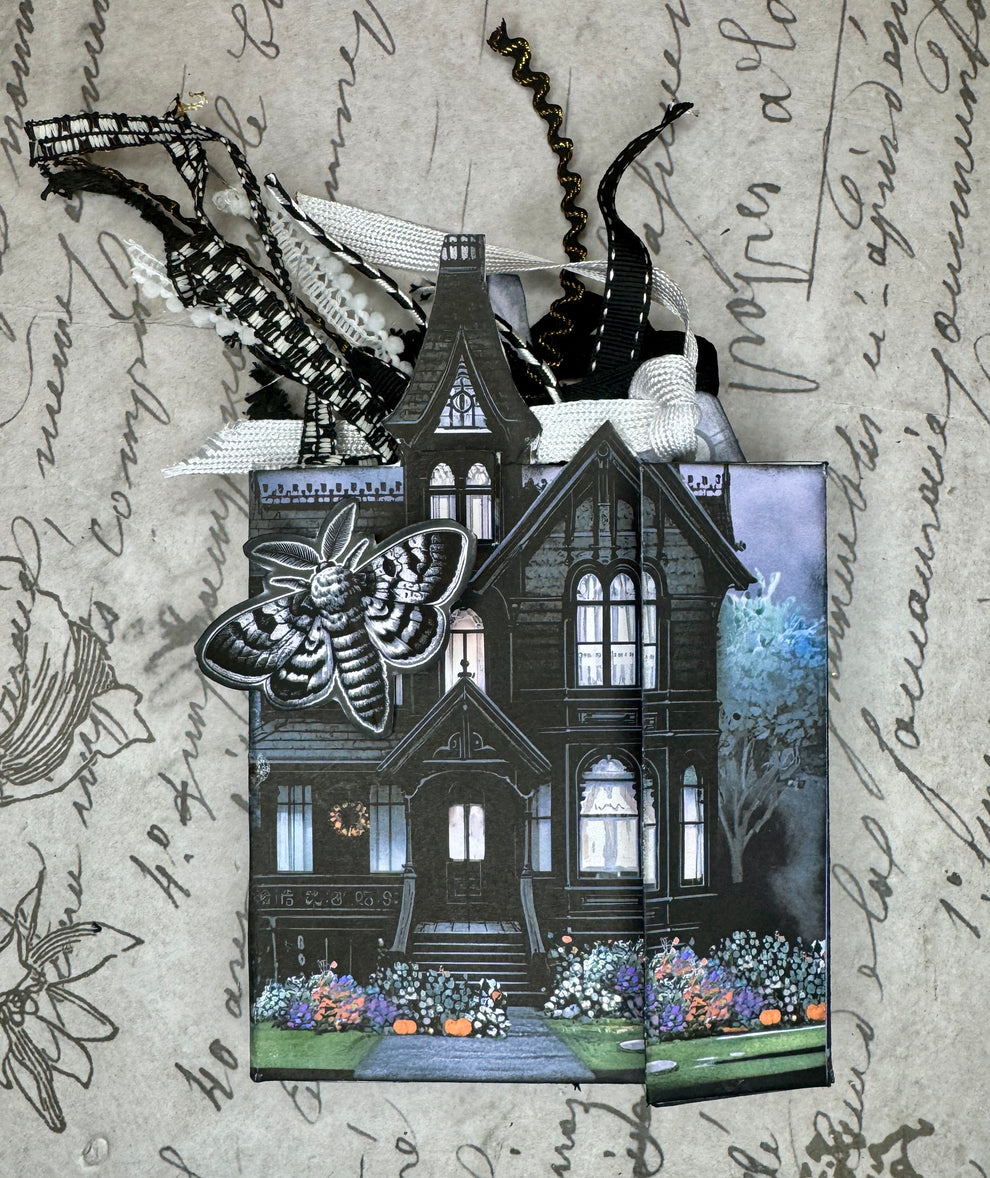 Twilight Mansion Halloween Paper Craft Journal Kit – Teresa's Spot for ...